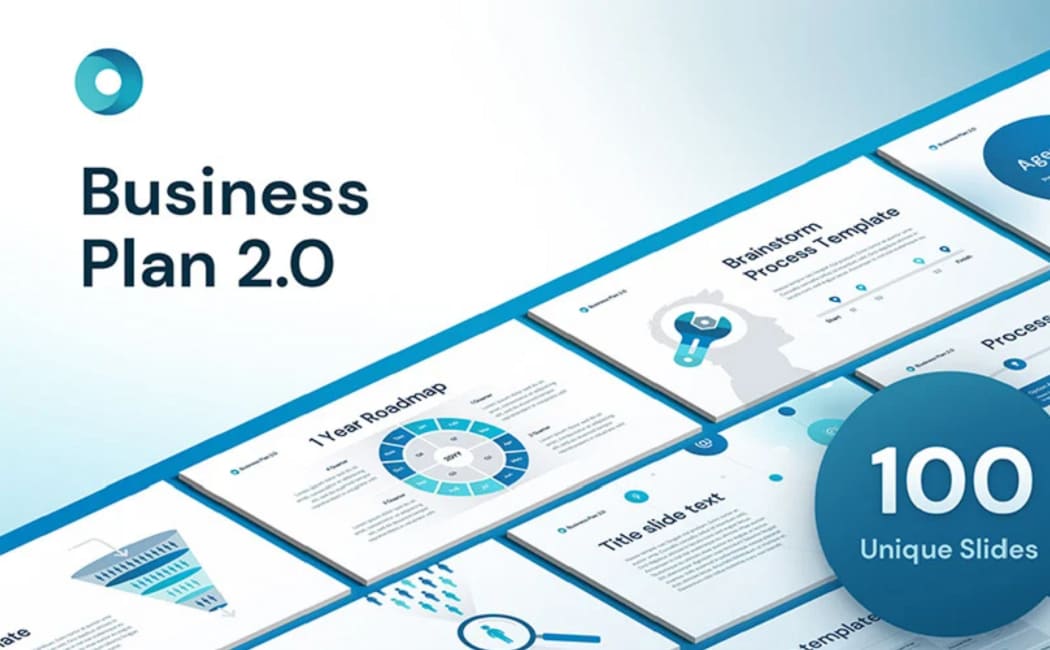 Business Plan 2.0. PowerPoint Presentation Template Business Plan 2.0. PowerPoint Presentation Template